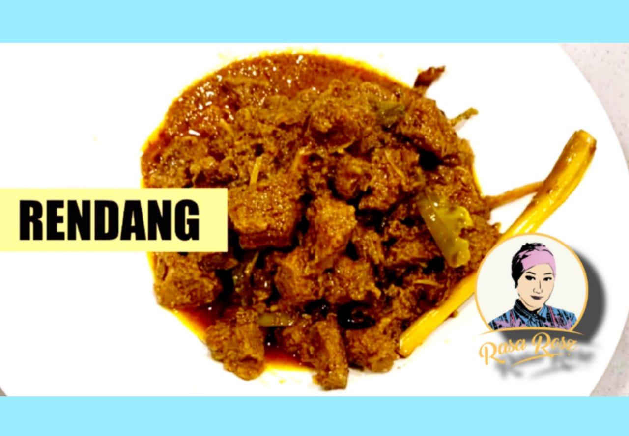 Pes Sambal Dan Gulai Ratu Tumis Rasa Rosz Melazatkan Rendang Daging ...