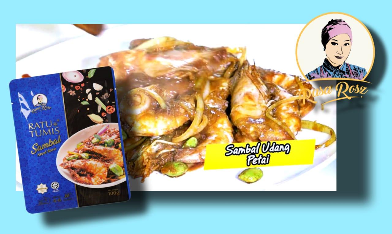 Pes Sambal Ratu Tumis Rasa Rosz Melazatkan Sambal Udang Petai! - Lady Bosz